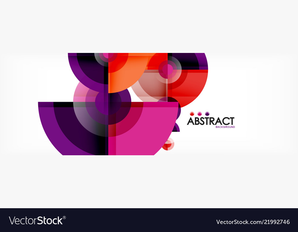 Circle abstract background Royalty Free Vector Image