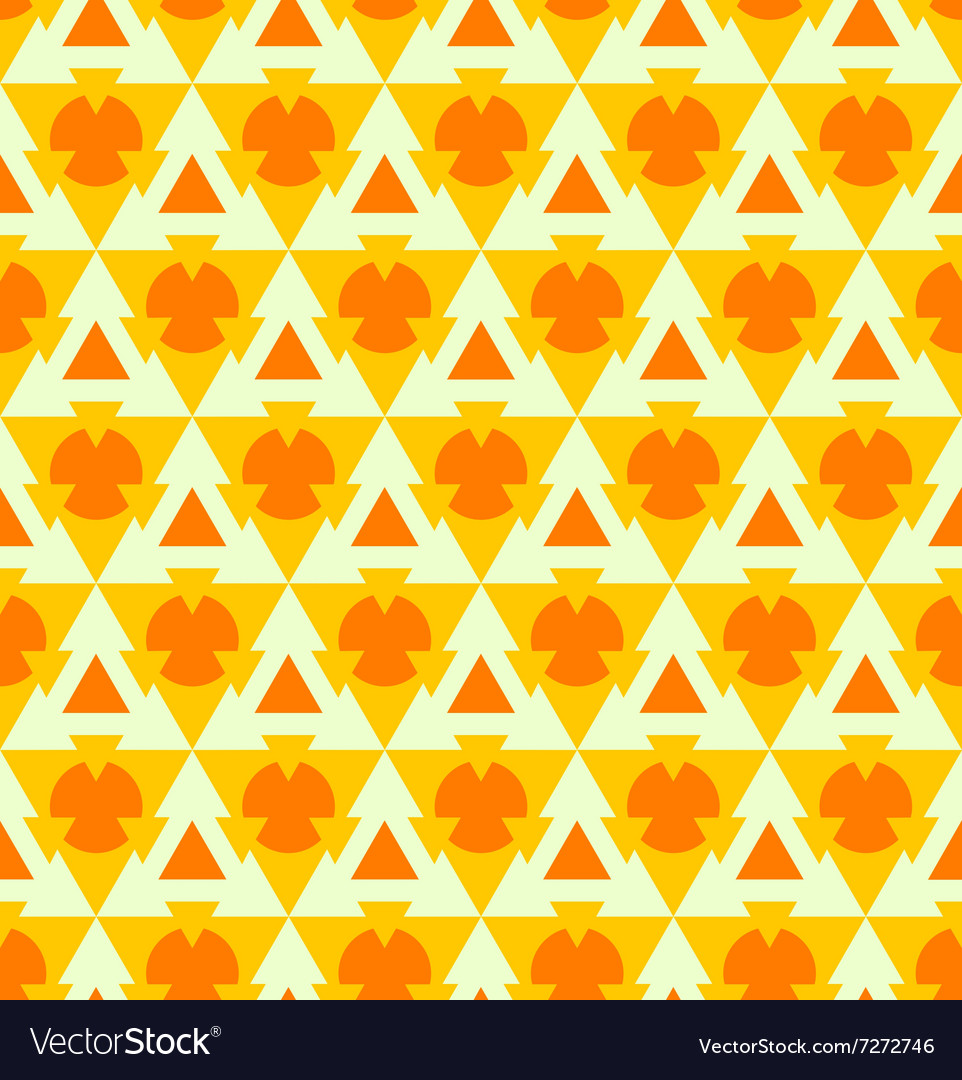 Geometric decorative pattern Royalty Free Vector Image