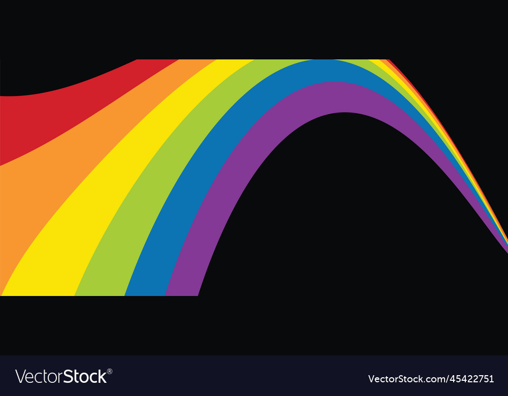 Blank rainbow abstract colorful background Vector Image