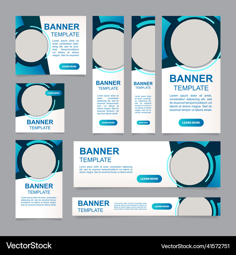 Education and entertainment online web banner Vector Image