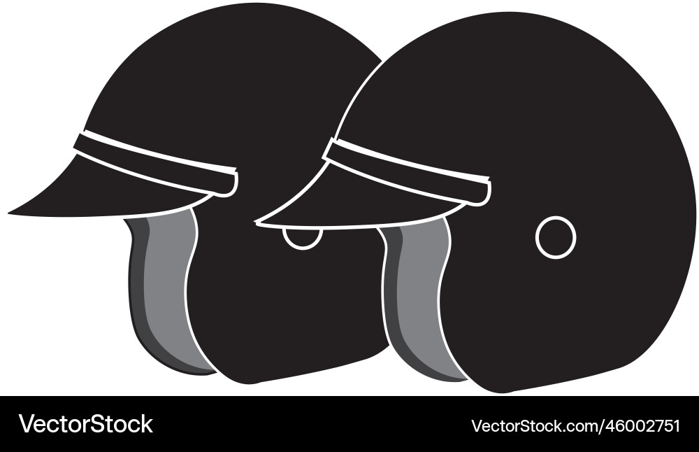 Helmet icon logo Royalty Free Vector Image - VectorStock