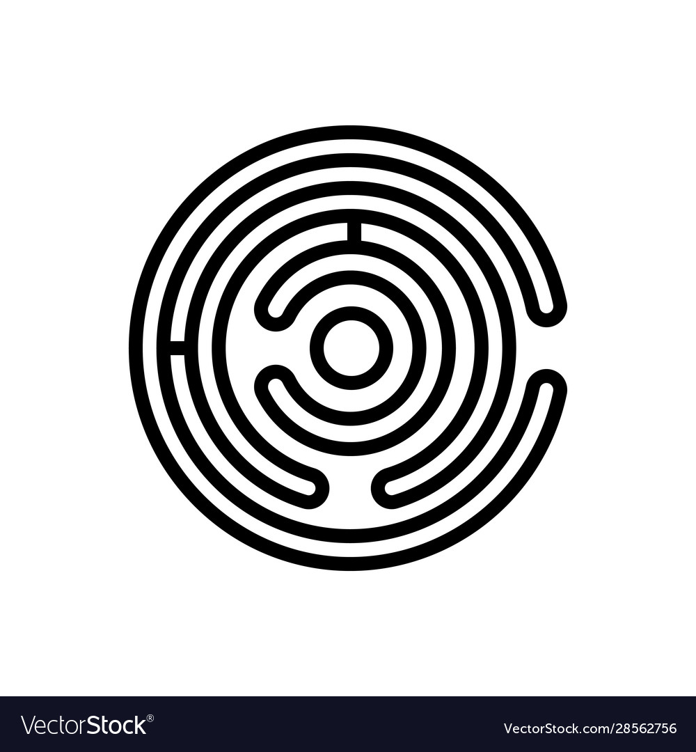 Labyrinth Royalty Free Vector Image - VectorStock