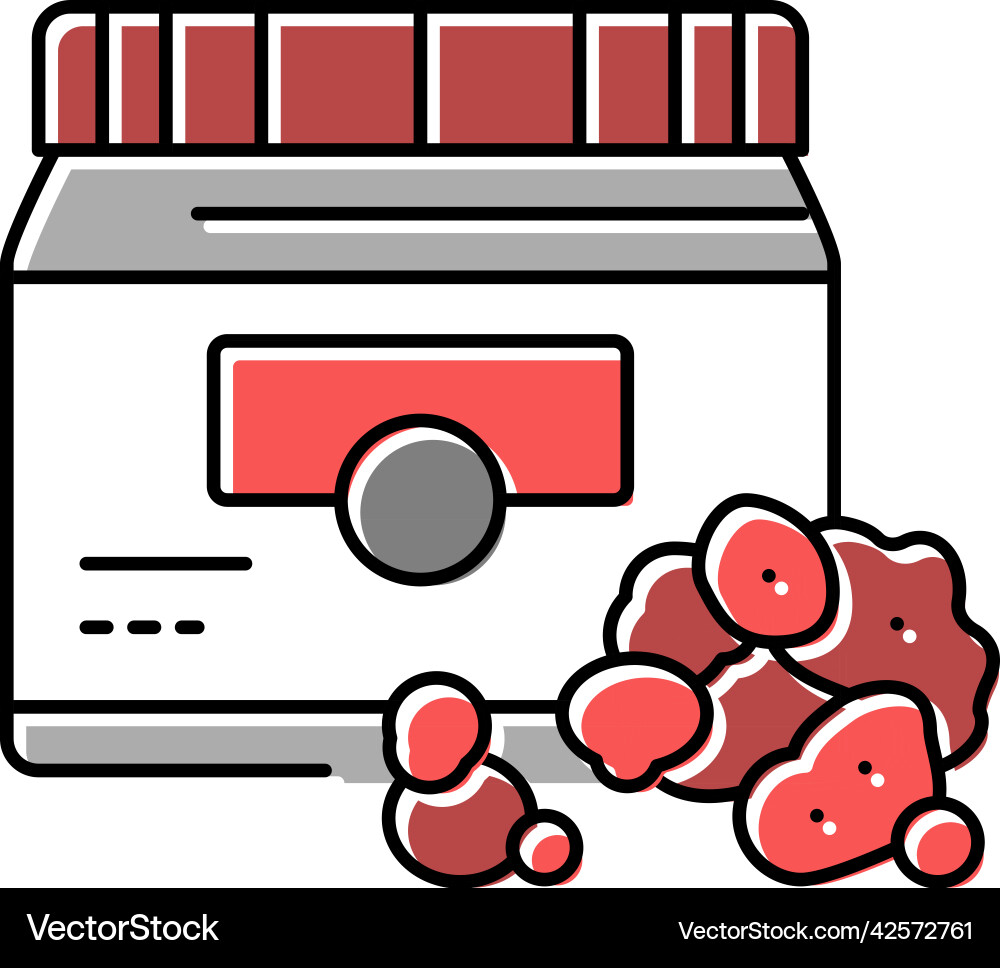 Hookah tobacco color icon Royalty Free Vector Image