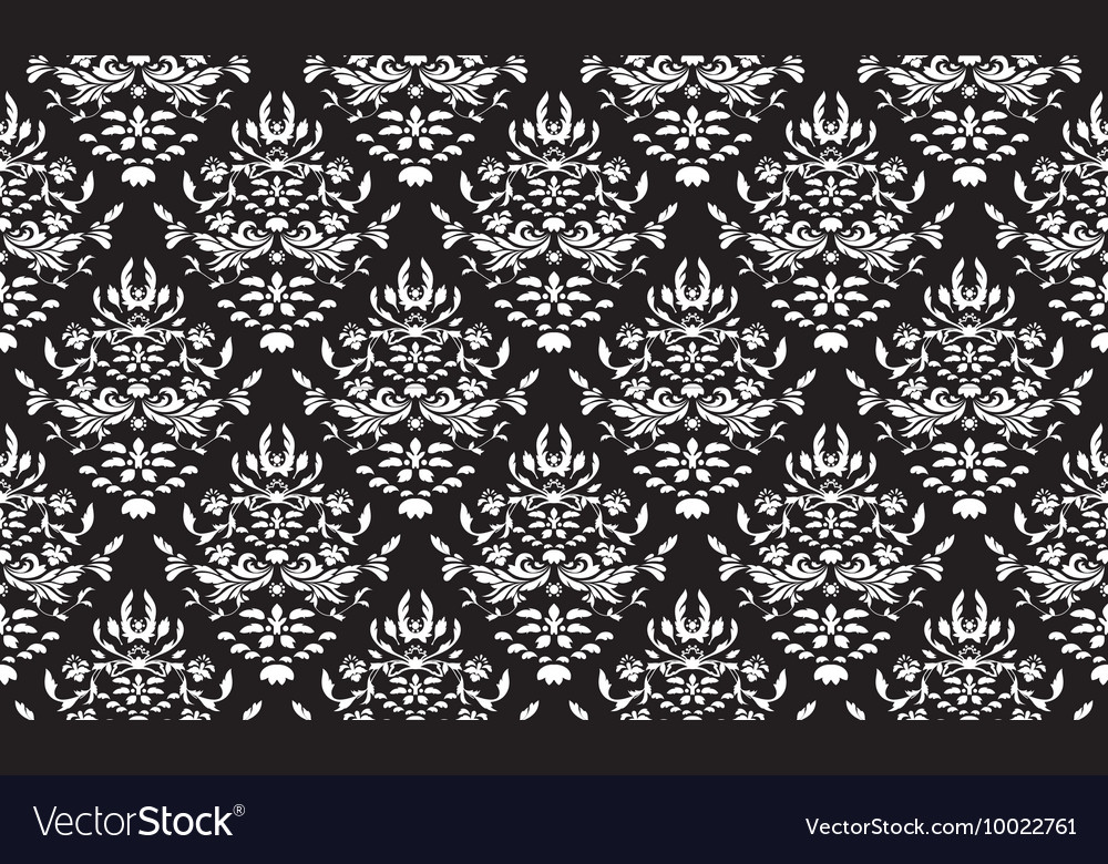 Seamless baroque pattern Royalty Free Vector Image