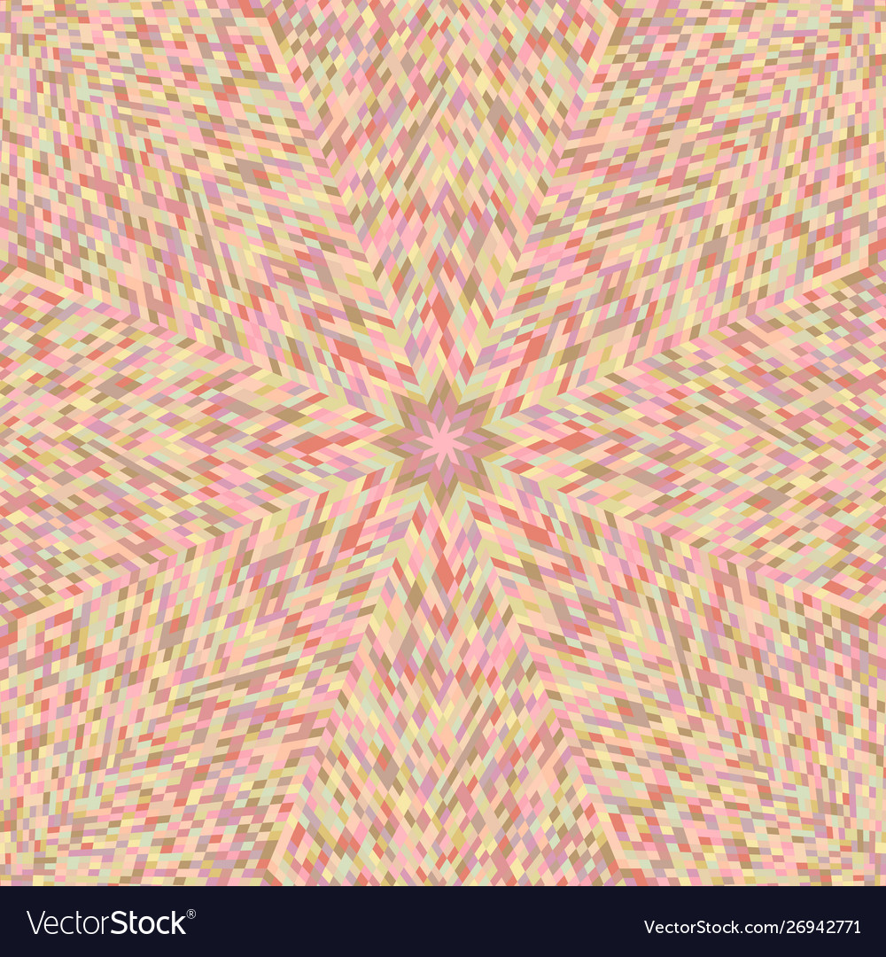 Dynamic geometrical round tile pattern background Vector Image