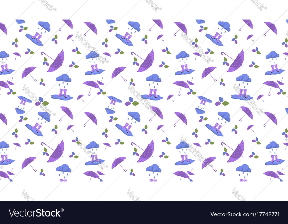 Fall theme pattern Royalty Free Vector Image - VectorStock