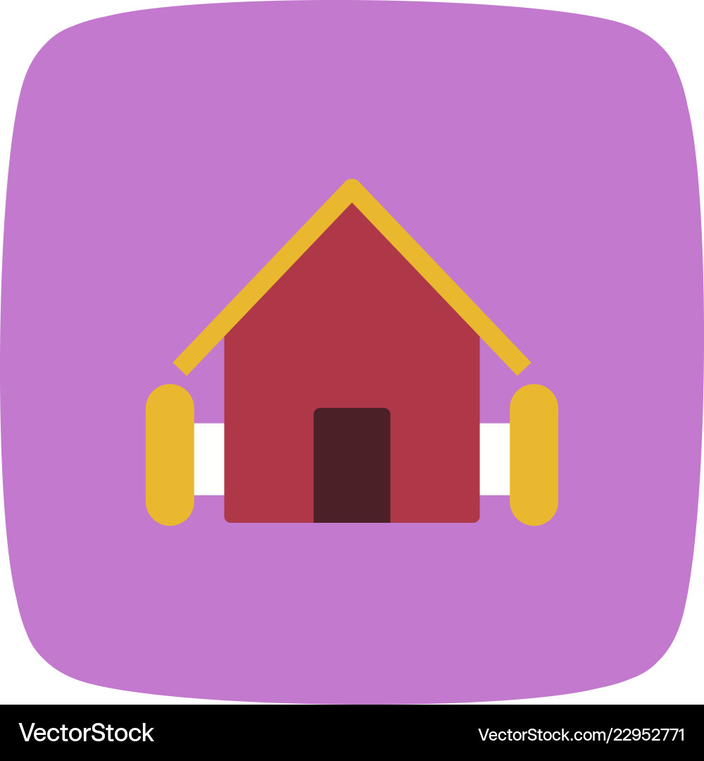 Farm house icon Royalty Free Vector Image - VectorStock
