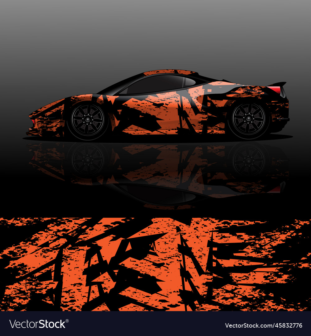 Car wrap designs Royalty Free Vector Image - VectorStock