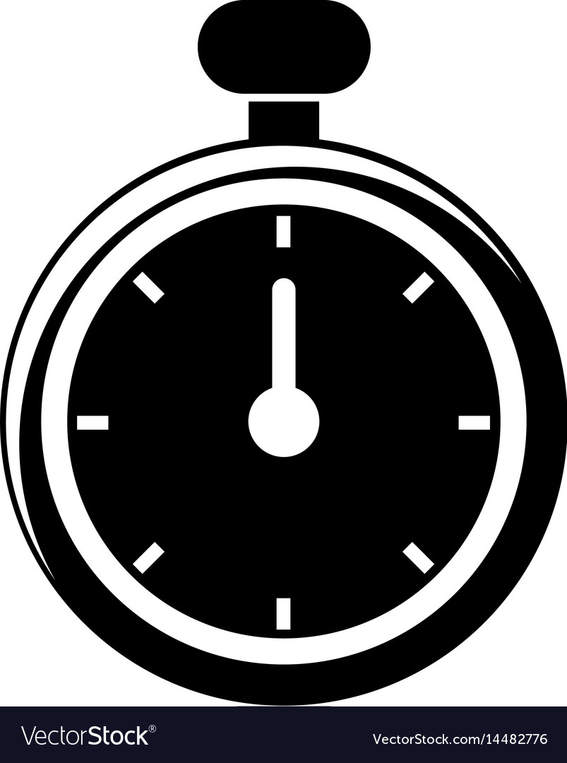 Chronometer device icon Royalty Free Vector Image