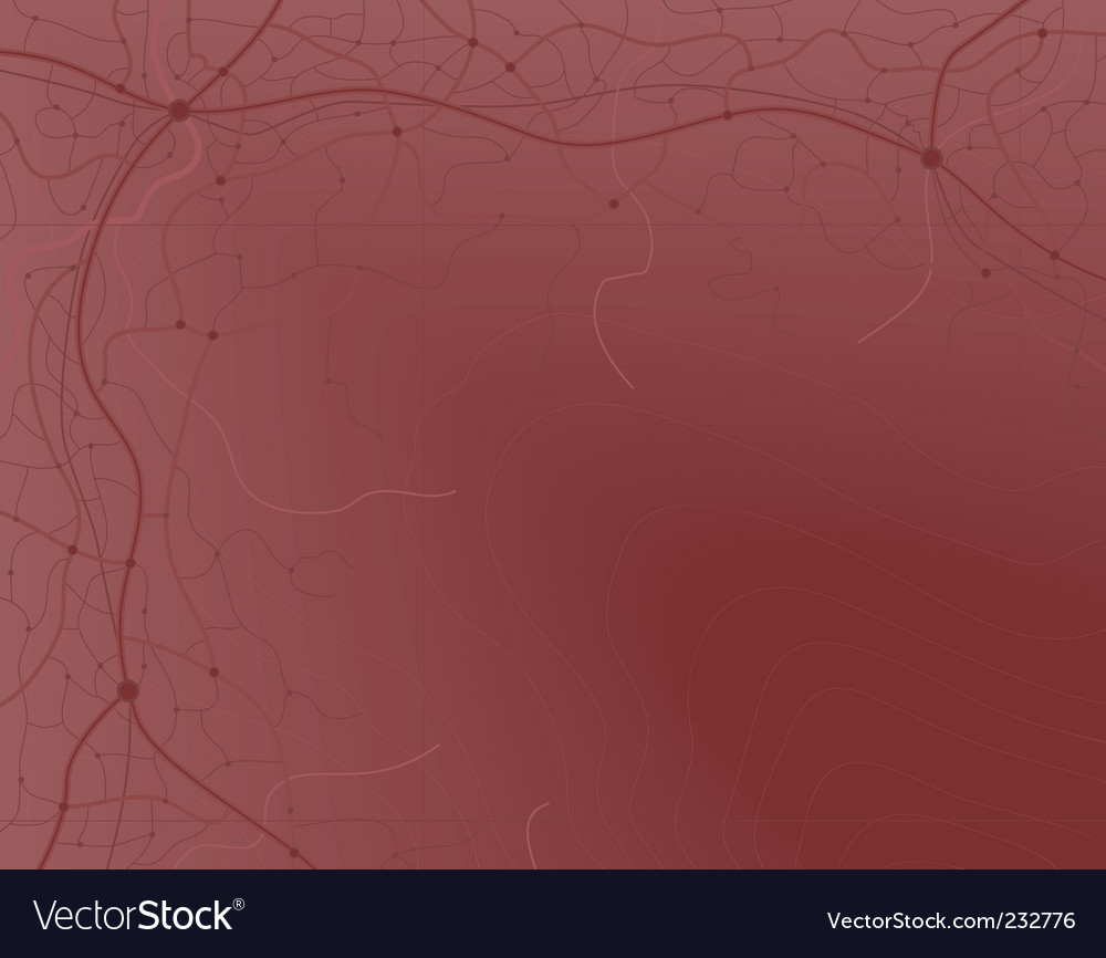 Generic Map Royalty Free Vector Image Vectorstock