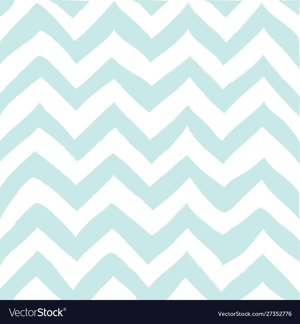 Hand drawn zigzag pattern seamless Royalty Free Vector Image