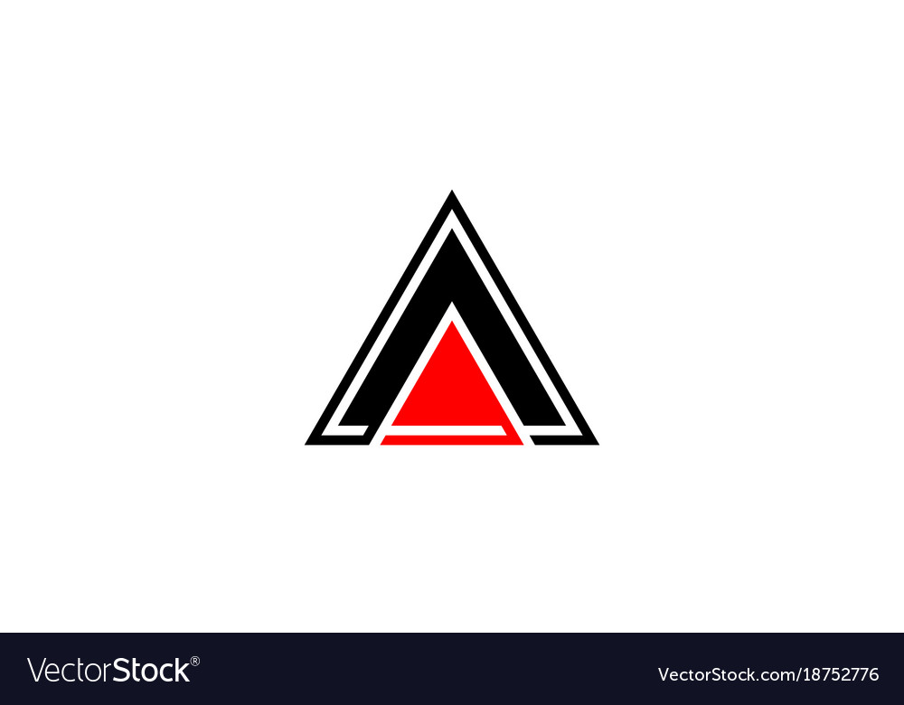 Triangle solution Royalty Free Vector Image - VectorStock
