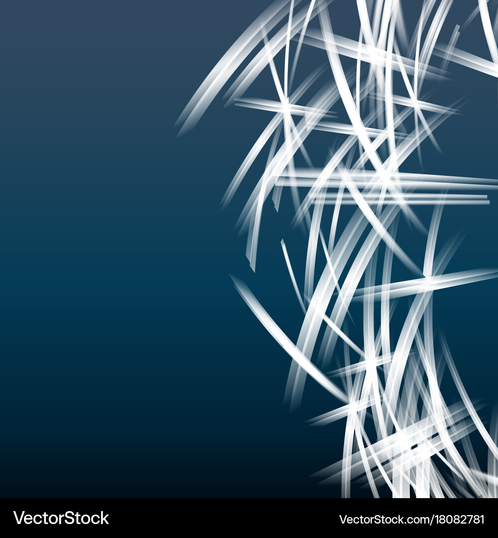 Abstract dynamic lights Royalty Free Vector Image