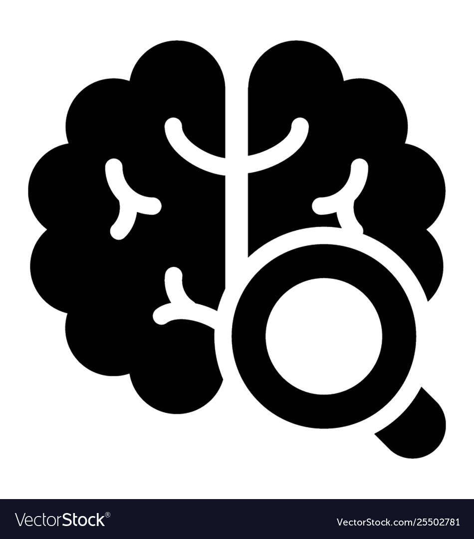 Brain study Royalty Free Vector Image - VectorStock