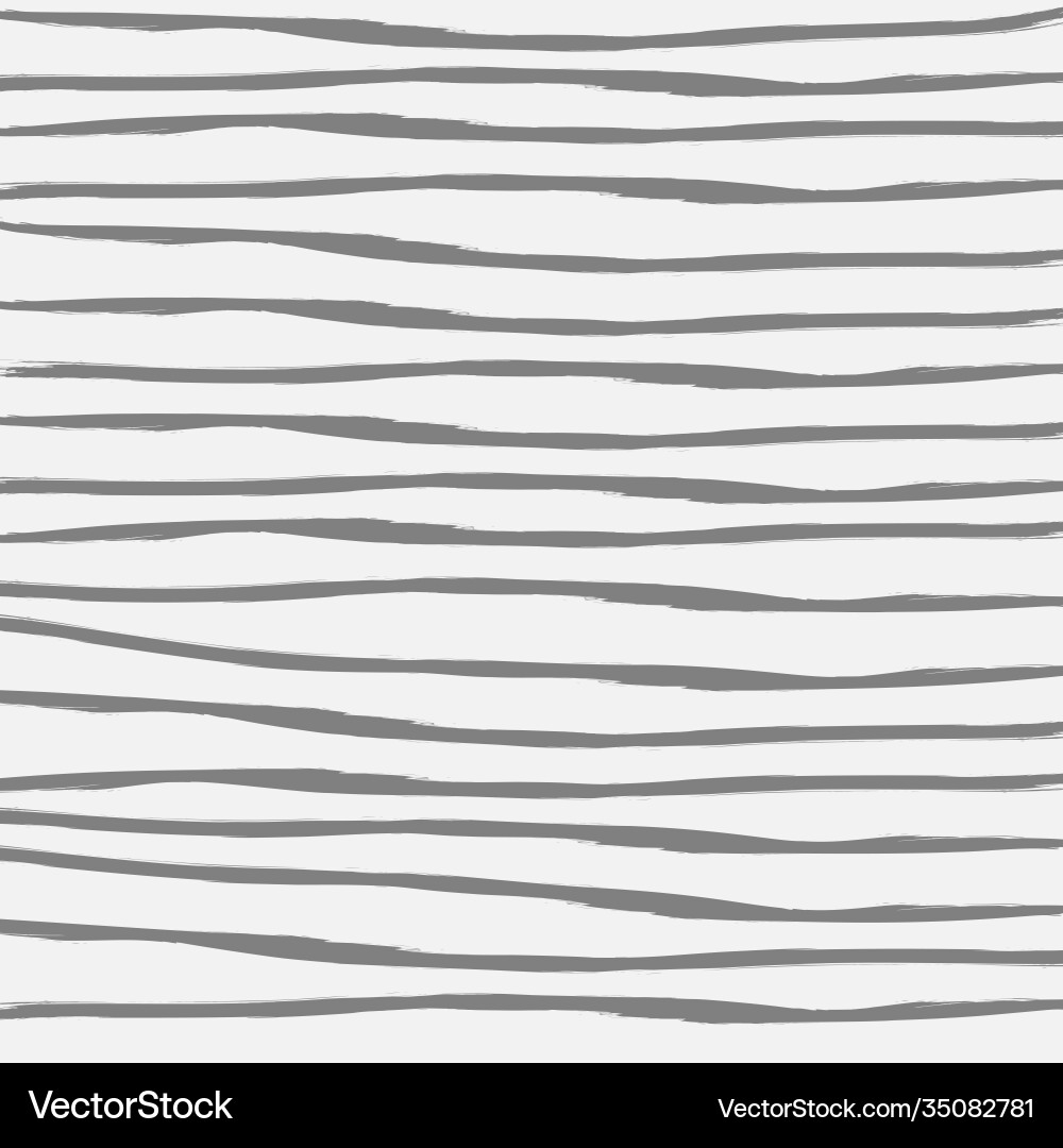 Gray graphic horizontal stripes drawn with a brush