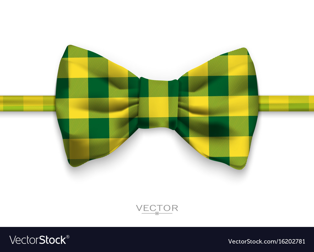 Realistic bow tie Royalty Free Vector Image - VectorStock