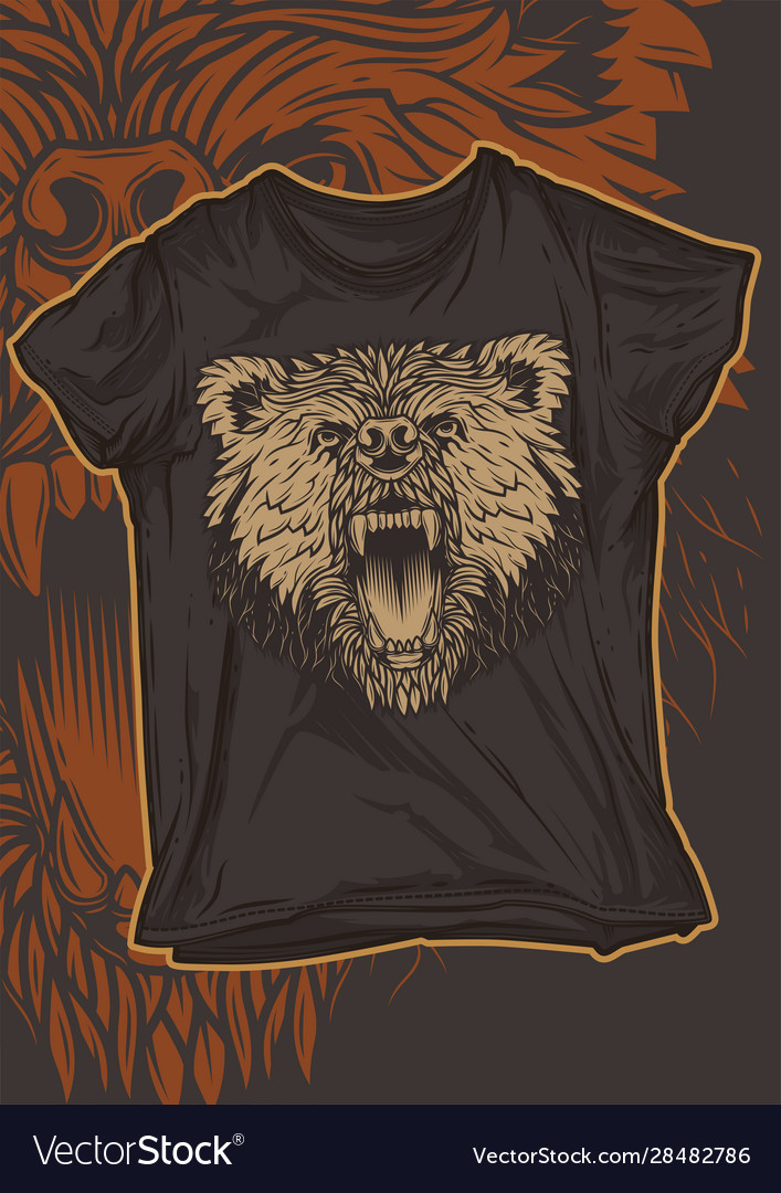 Bear 05 Royalty Free Vector Image - VectorStock