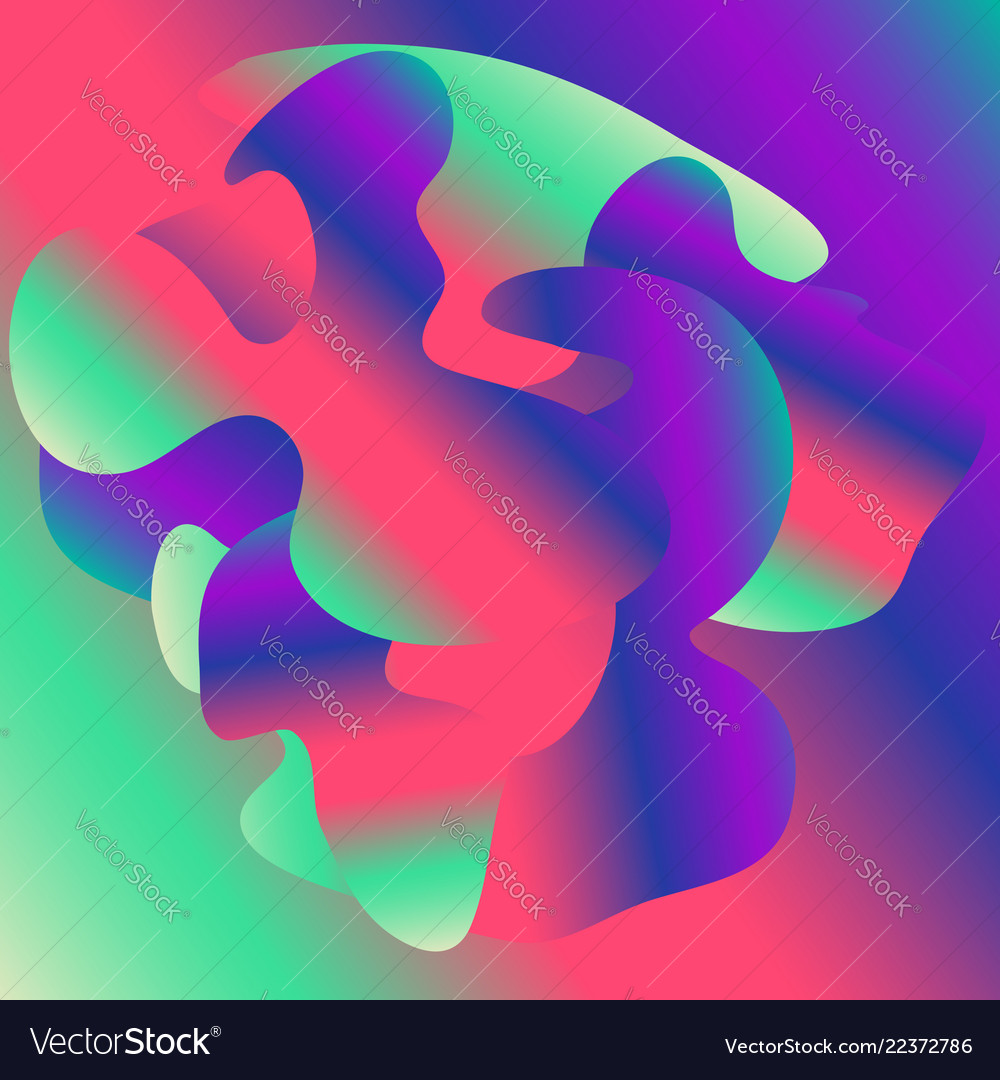 Bright abstract gradient background Royalty Free Vector