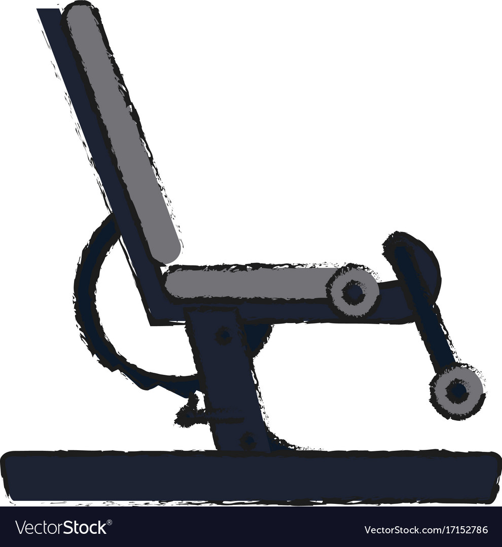 Isolated exercise machine design Royalty Free Vector Image