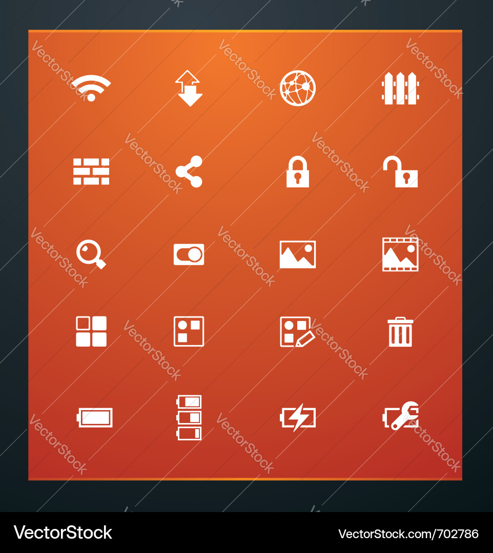 Universal glyphs 15 phone symbols 4 Royalty Free Vector