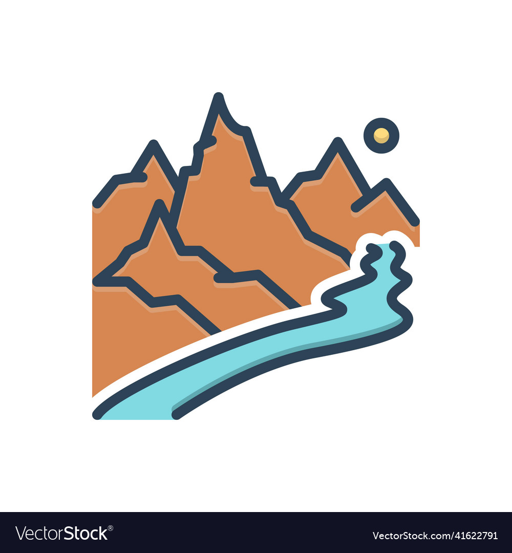 Brook Royalty Free Vector Image - VectorStock