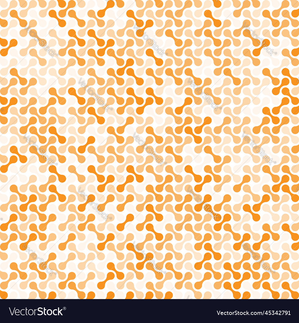Seamless Metaball Brown Color Background Pattern Vector Image