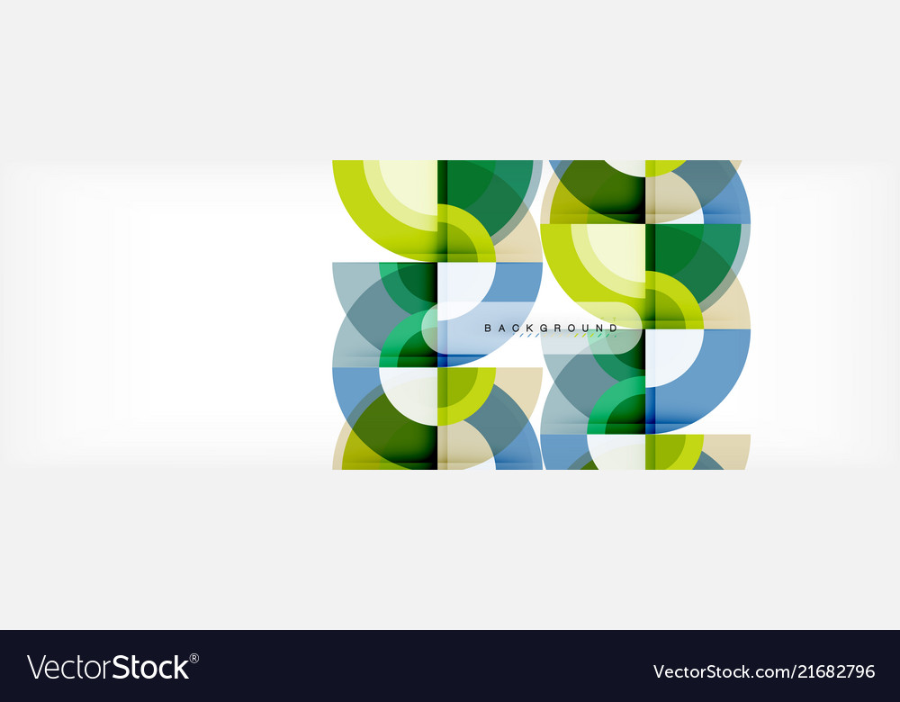 Circular abstract background Royalty Free Vector Image