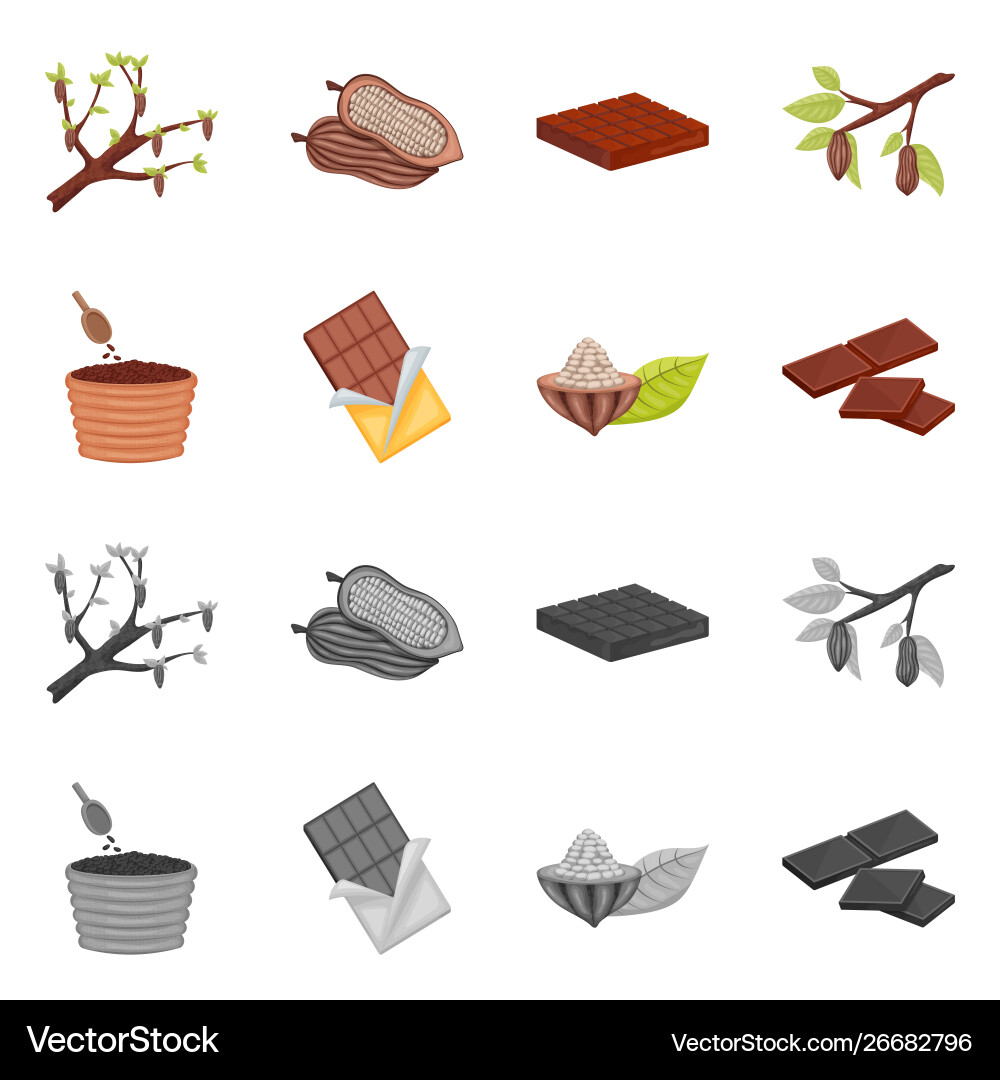 Food and yummy icon set Royalty Free Vector Image