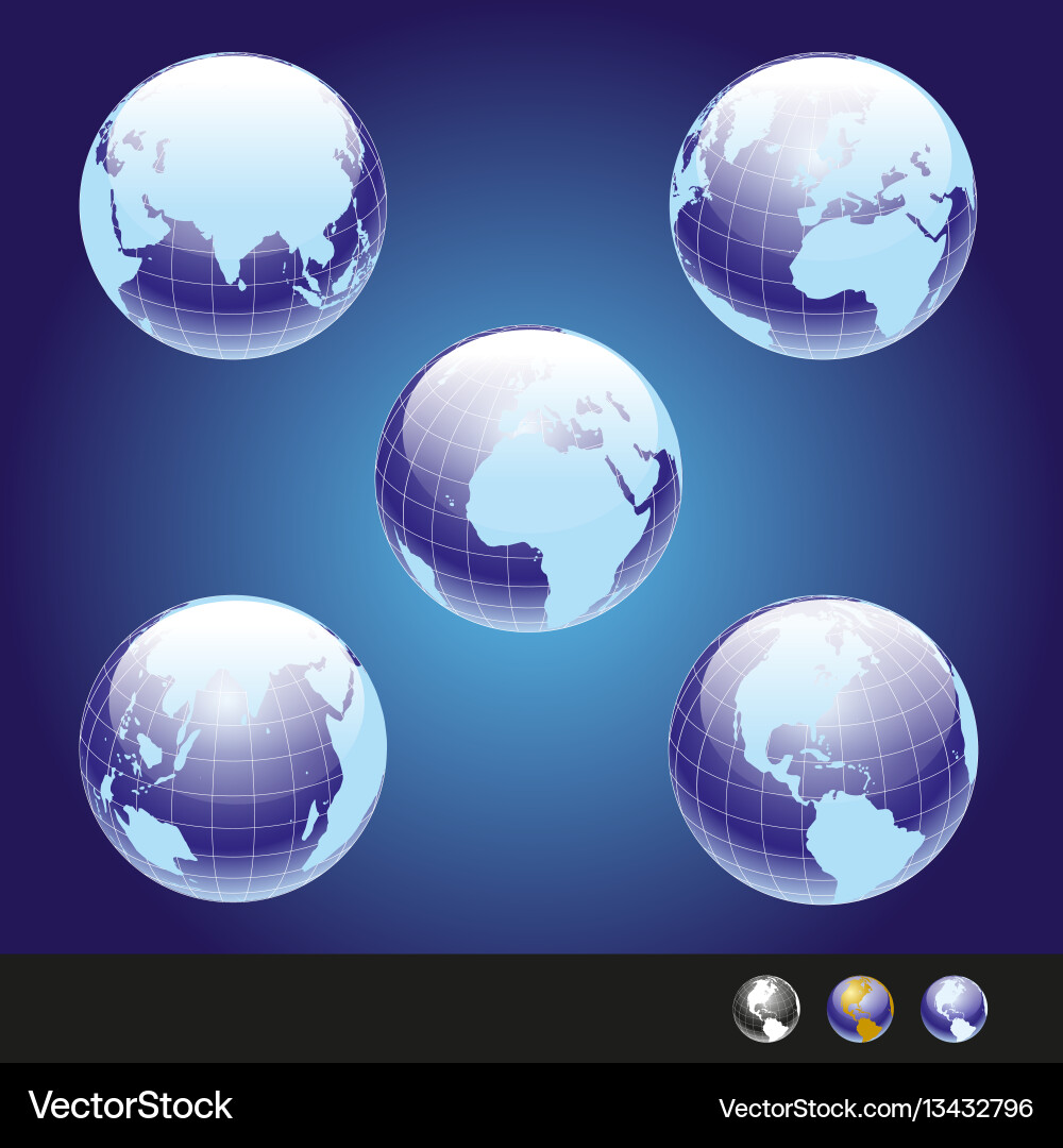 Globe Royalty Free Vector Image - VectorStock
