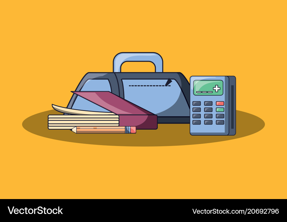 School objects design Royalty Free Vector Image