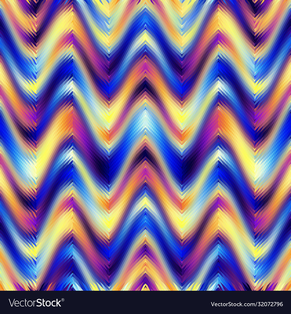 Seamless pattern grunge chevron Royalty Free Vector Image