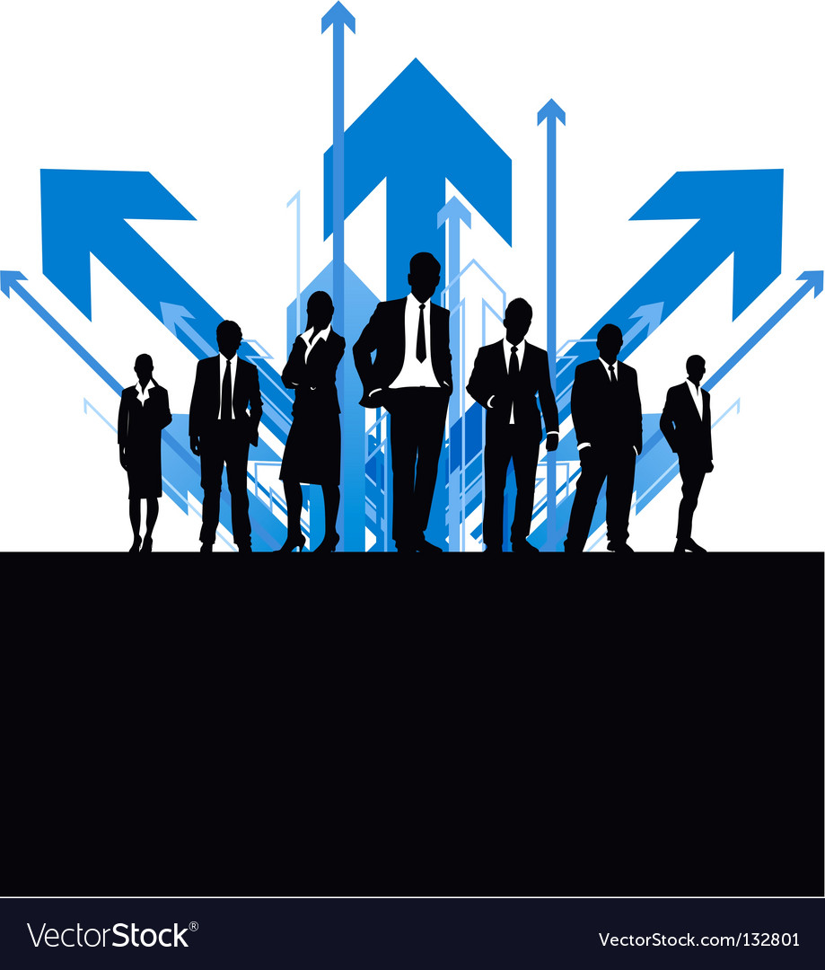 Business people Royalty Free Vector Image - VectorStock