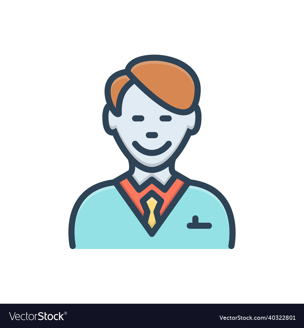 Happy client Royalty Free Vector Image - VectorStock