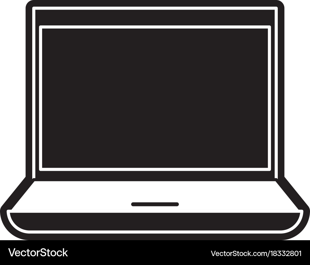 Laptop Royalty Free Vector Image - VectorStock