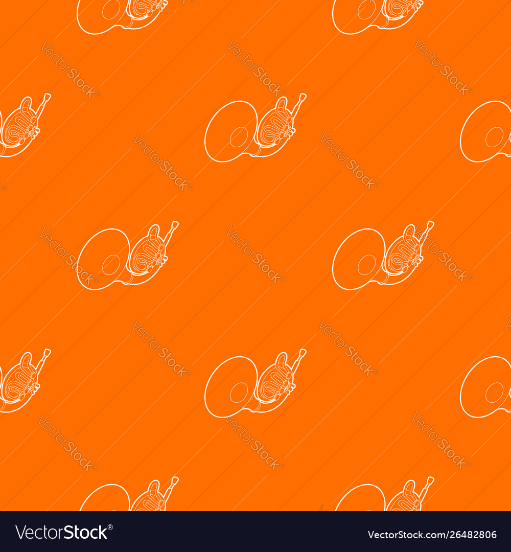 Brass pipe pattern orange Royalty Free Vector Image