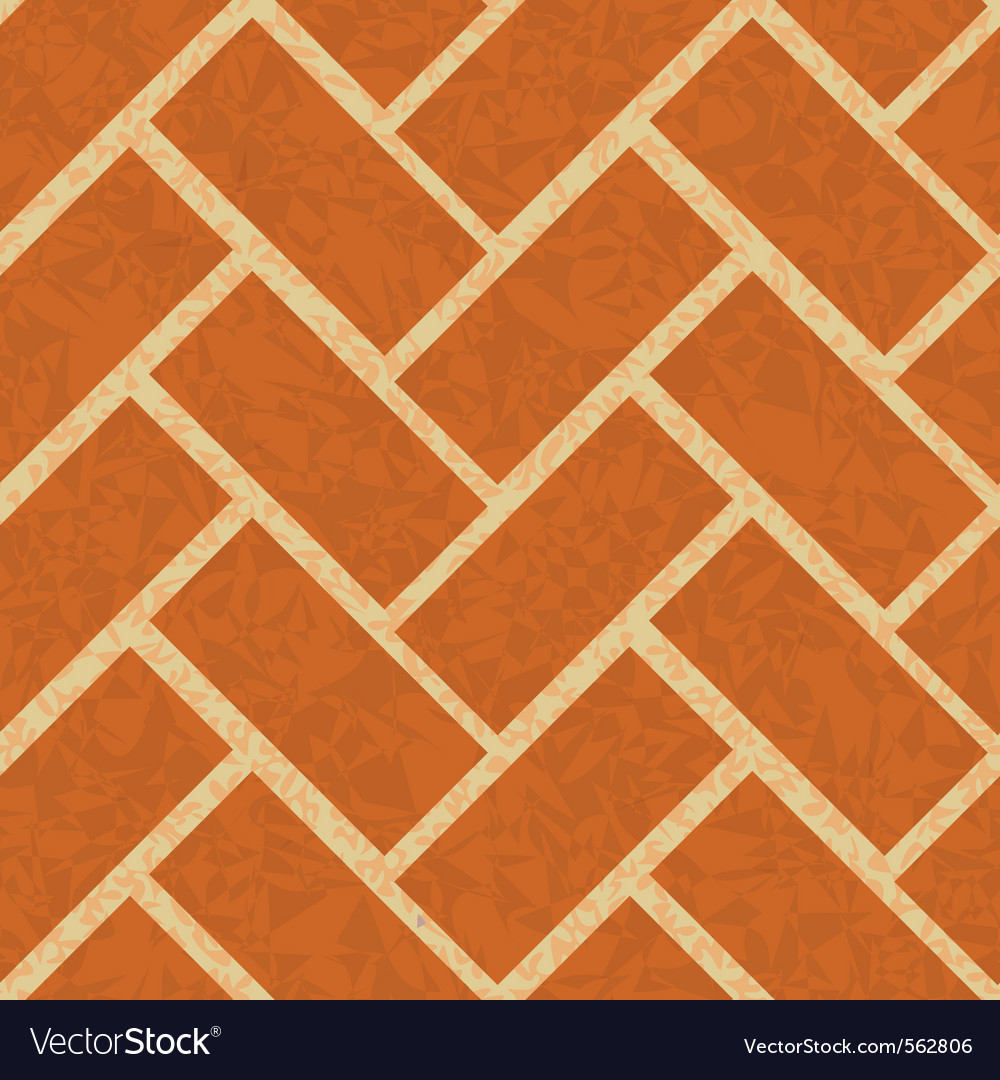 Brickwork floor Royalty Free Vector Image - VectorStock