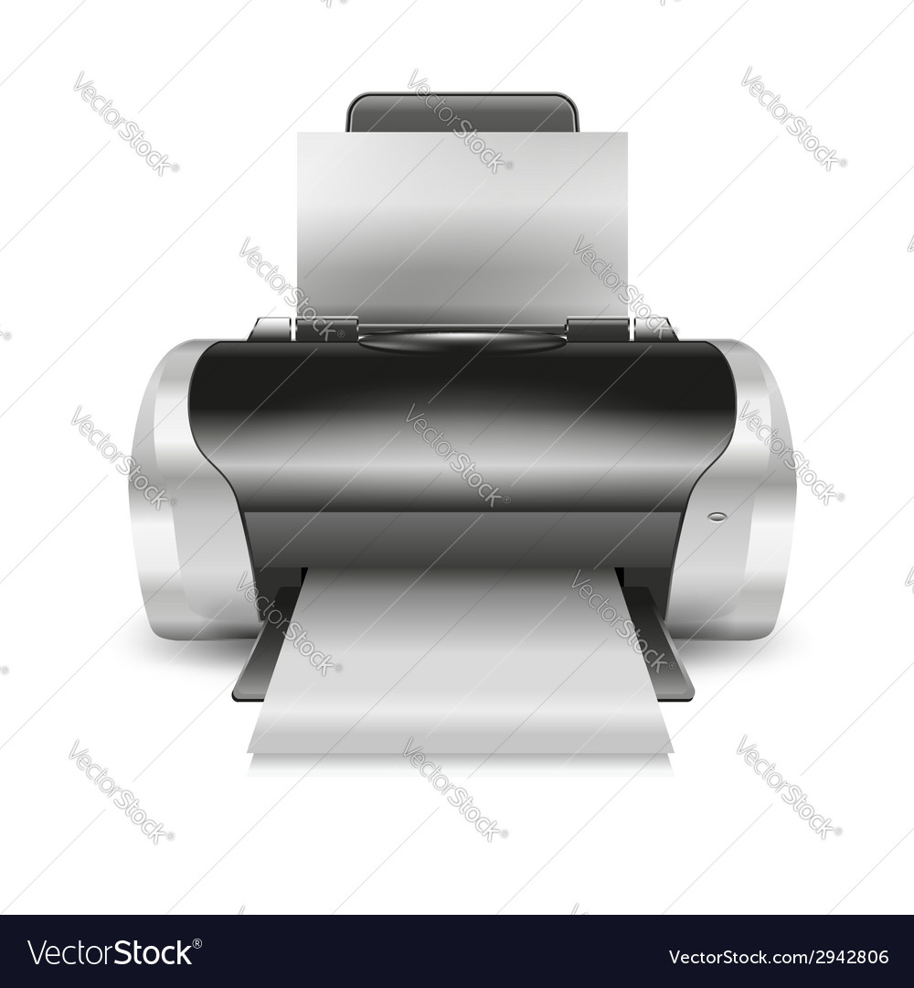 Printer Royalty Free Vector Image - VectorStock
