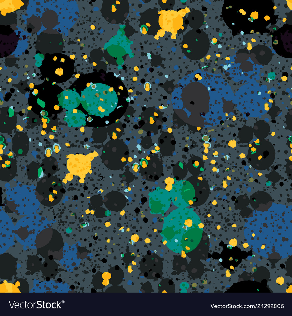 Spatter and dots pattern design Royalty Free Vector Image