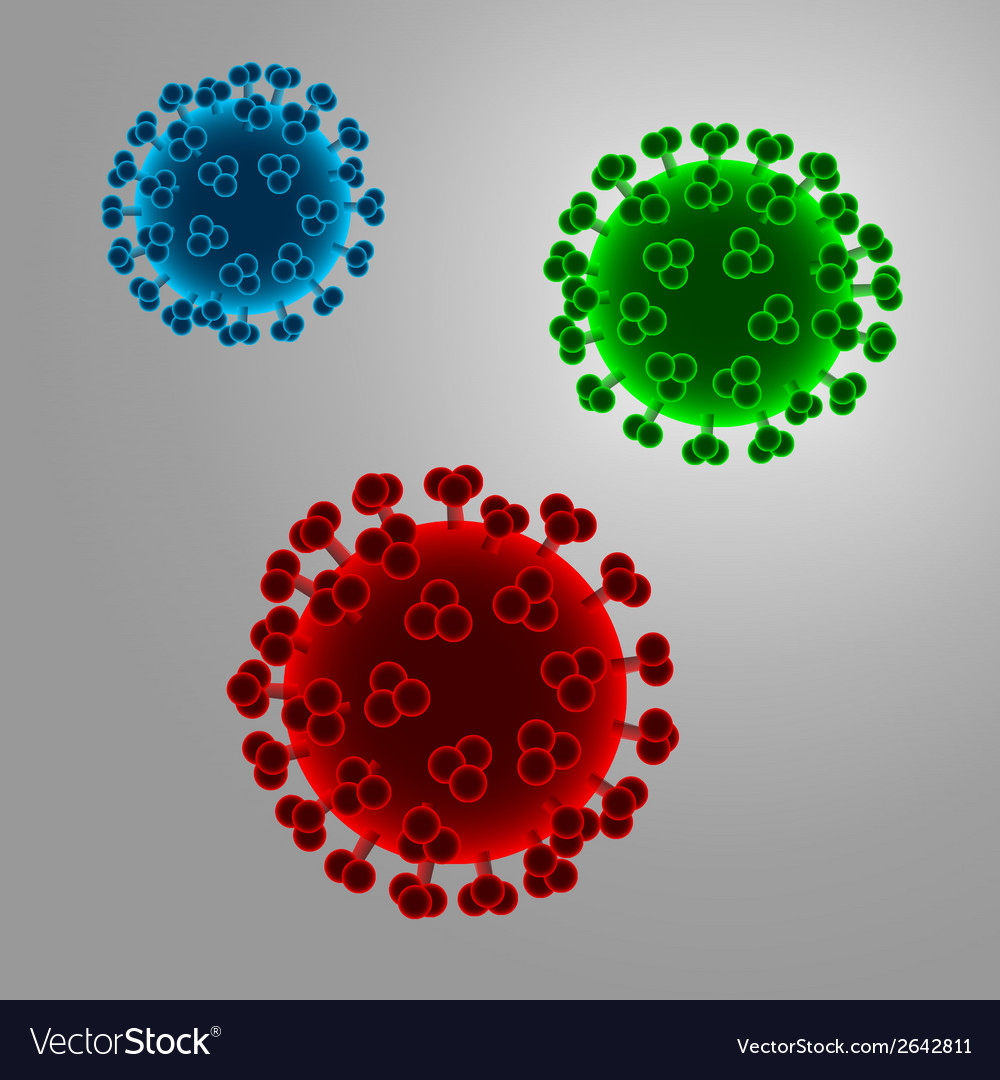 A virus Royalty Free Vector Image - VectorStock