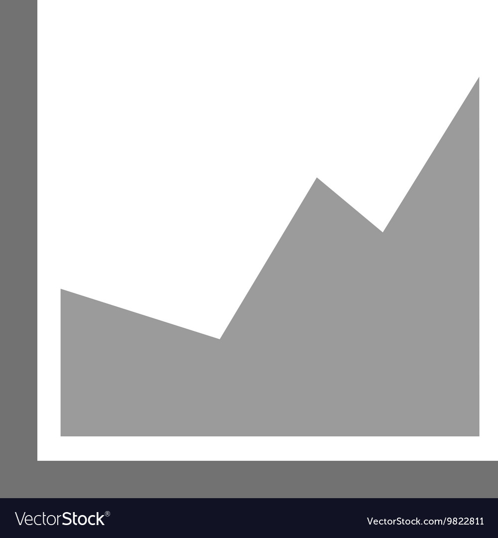 Filled Graph Royalty Free Vector Image - VectorStock