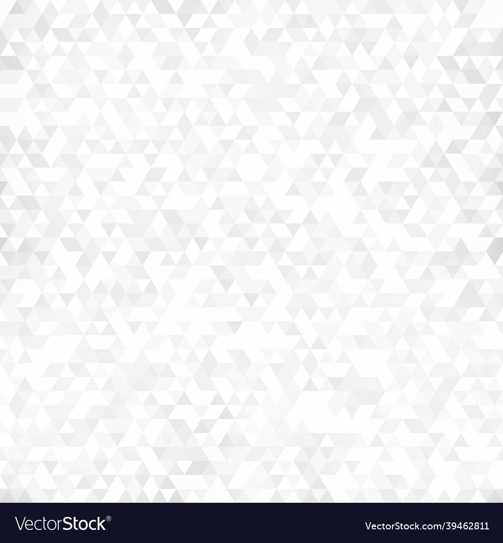 White triangle seamless pattern Royalty Free Vector Image