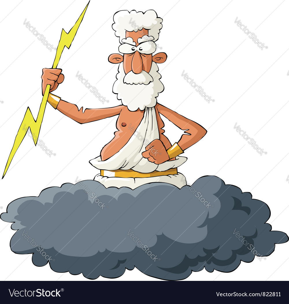 Zeus Royalty Free Vector Image - VectorStock