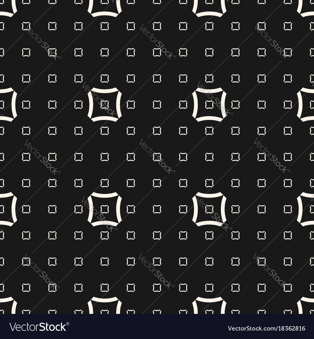 Geometric seamless pattern small linear squares Vector Image