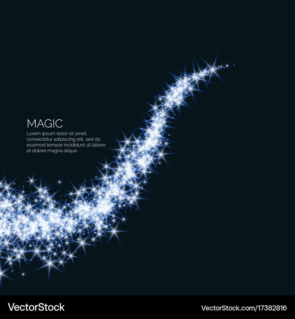 Magic with the wave from Royalty Free Vector Image