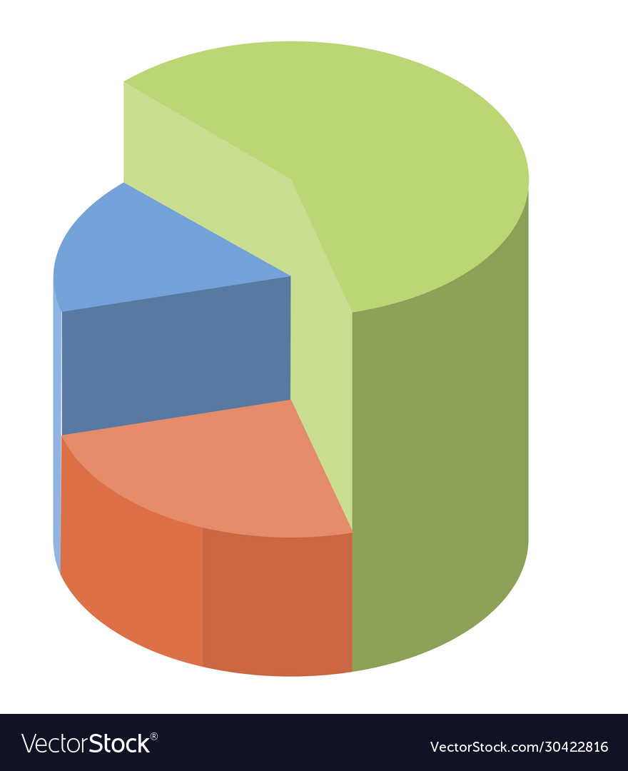 Stats-pie-chart Royalty Free Vector Image - VectorStock