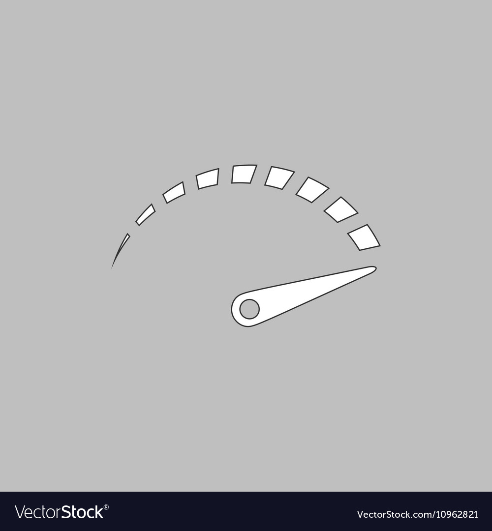 Indicator computer symbol Royalty Free Vector Image