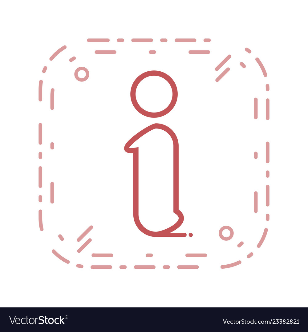 Information icon Royalty Free Vector Image - VectorStock