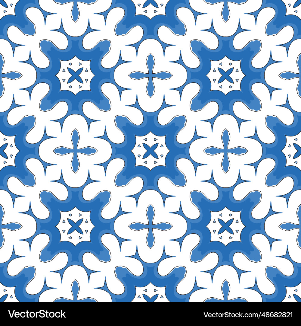 Portuguese tiles Royalty Free Vector Image - VectorStock