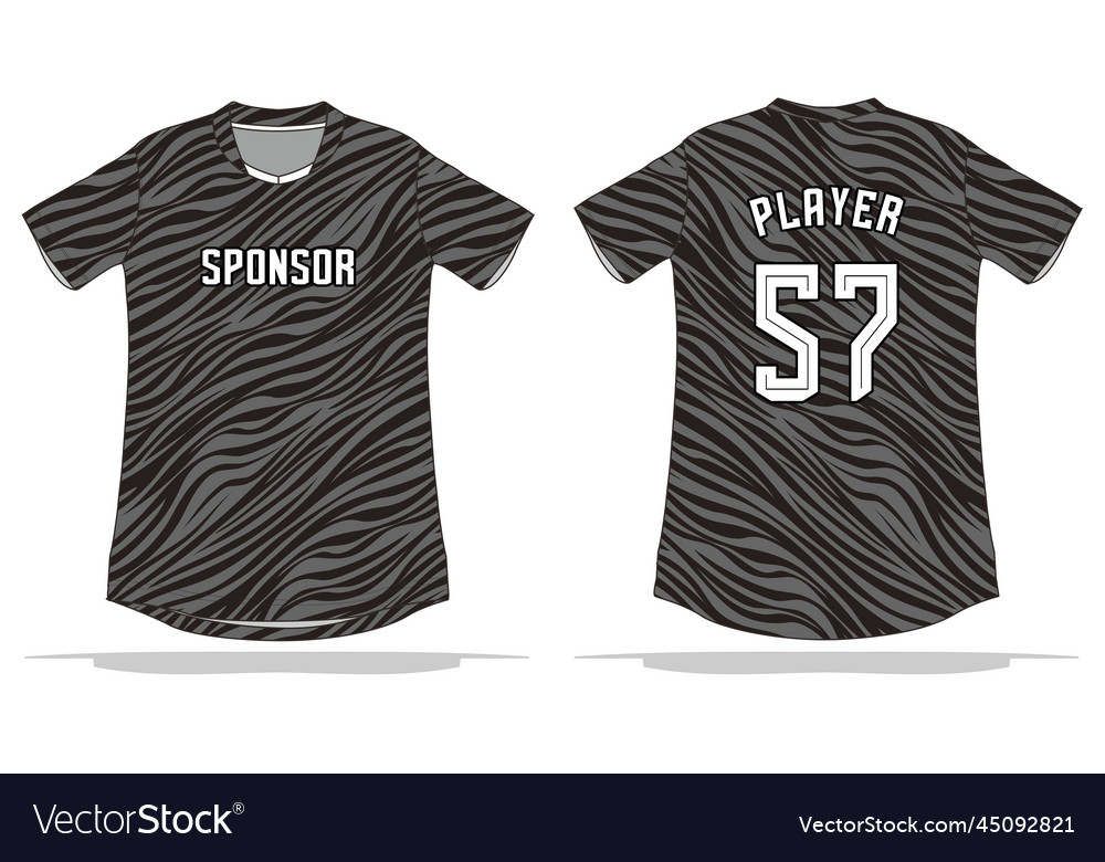 Sport uniform pattern background design Royalty Free Vector