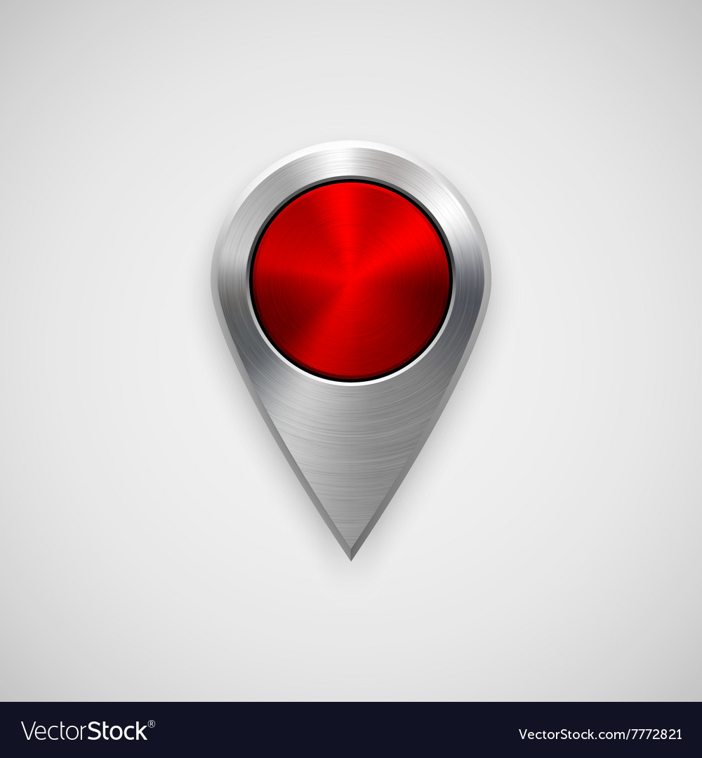Technology gps map pointer Royalty Free Vector Image